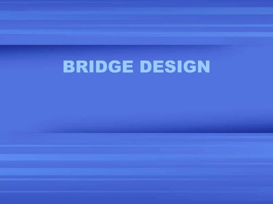 Bridge construction methodology | PDF