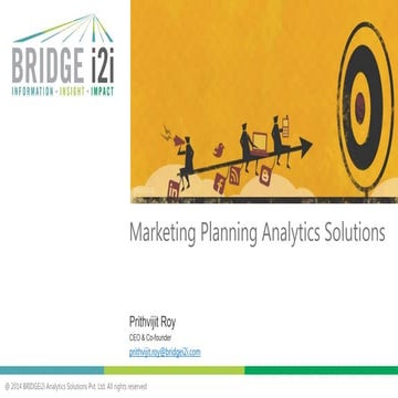 BRIDGEi2i Marketing Planning Introduction | PPTX | Marketing and Advertising | Business