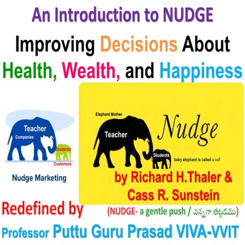 nudge 2.1 Introduction to Nudge Theory | PPT
