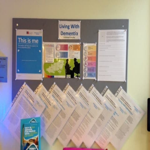 Bridgemary GP Surgery Living with Dementia Noticeboard | PPT