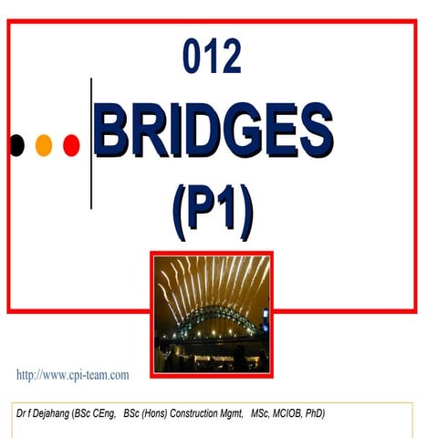 Bridges 01 | PPT