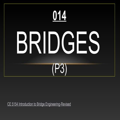 Bridges 03 | PPT