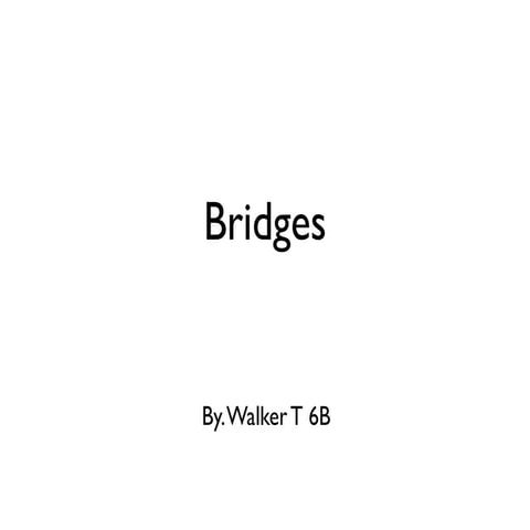Bridge project | PPT