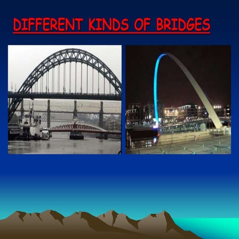 DIFFERENT KINDS OF BRIDGES IN THE WORLD FOR EDUCATIONAL | PPT