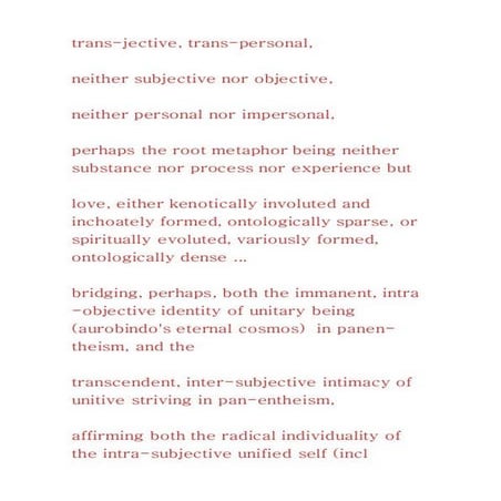 Bridging orthodox pan & aurobindo's panen-theism | PDF
