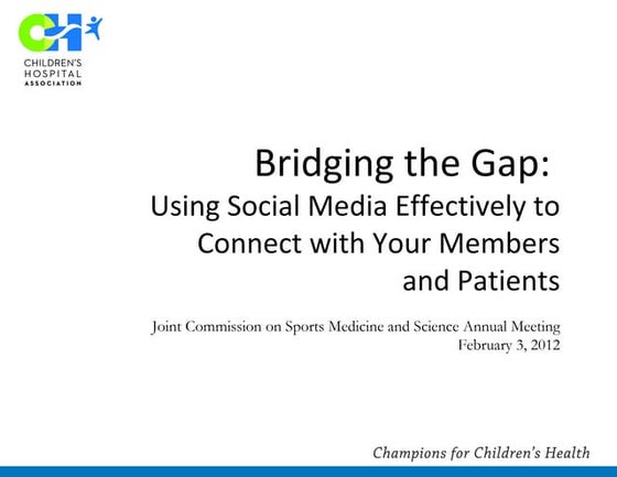 DIIS 2010 - Bridging the Gap | PPT