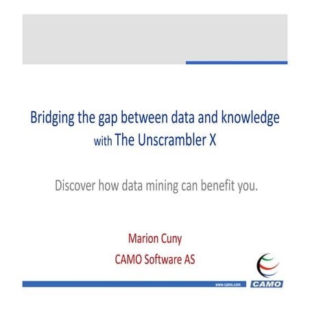 Bridging The Gap Between Data Knowledge | PDF