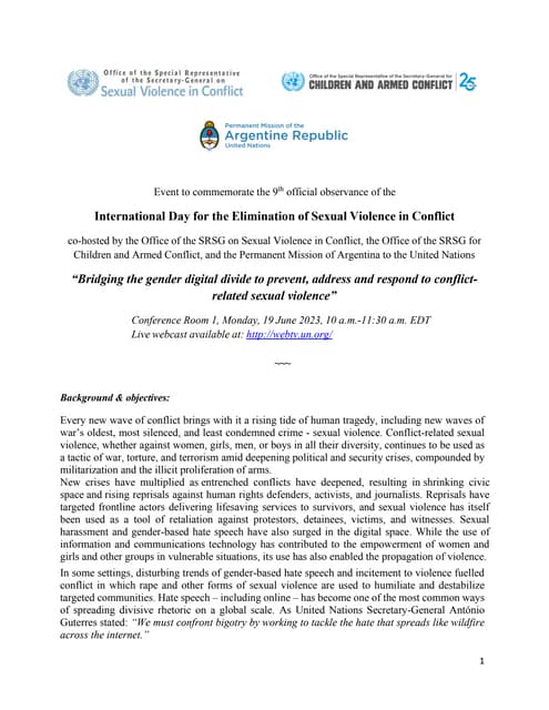 Bridging The Gender Digital Divide To Prevent Address And Respond To
