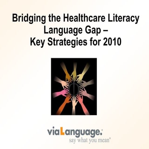 Bridging The Healthcare Literacy Language Gap | PDF | Healthcare ...