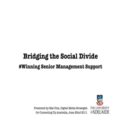 Bridging the social_divide | PPT