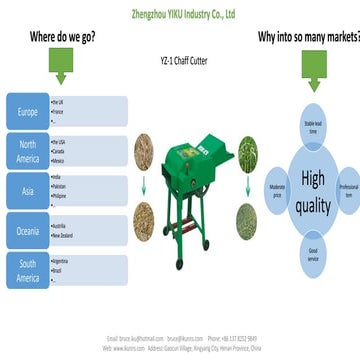 Animal Feeding Small Scale Chaff Cutter in China | PDF