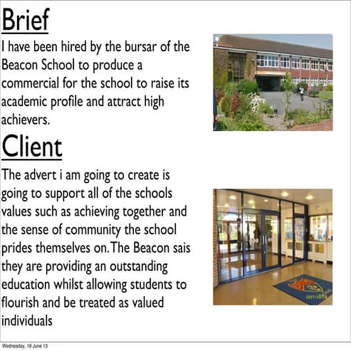 Brief client blogger version | PPT