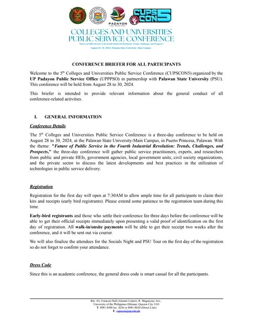 Palawan state university map used in cups con | PPT