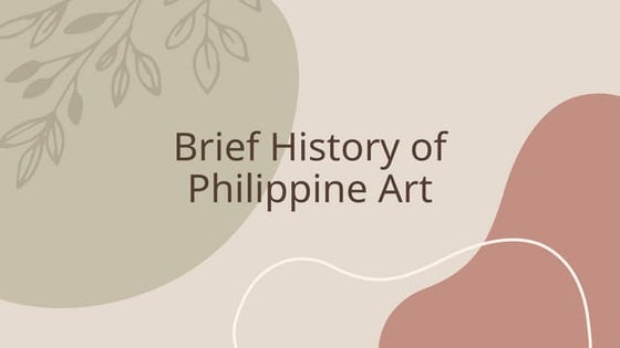 Pre conquest arts | PPTX