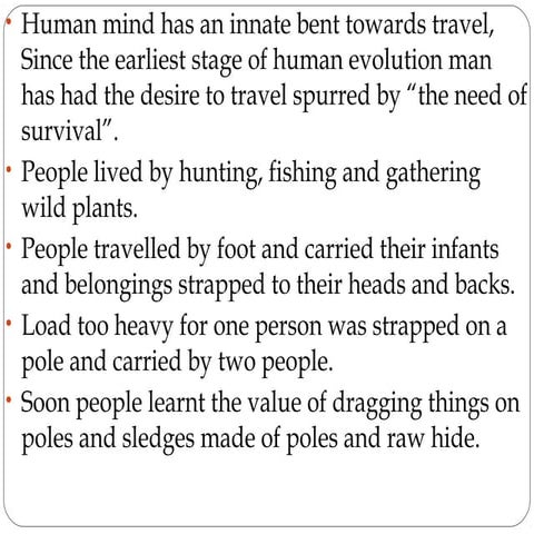 1.History of Travel and Tourism | PPTX
