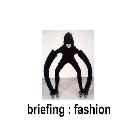 Briefing ba3a project fashion | PPT