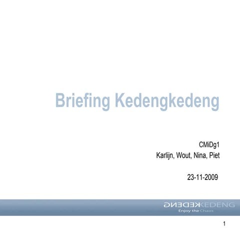 TeamplAy Briefing Presentation | PPT