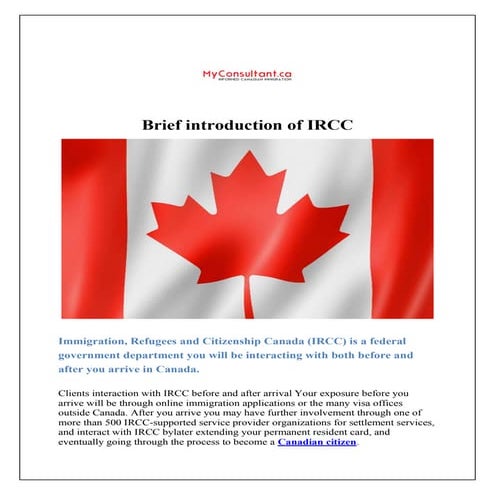 Brief introduction of ircc | PDF