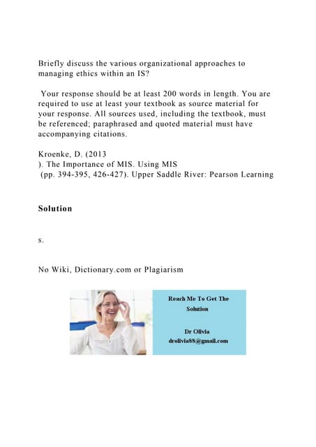 1. Identify the major reasons why managing organizational behavior.docx