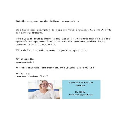 Briefly respond to the following questions. Use facts and | DOCX