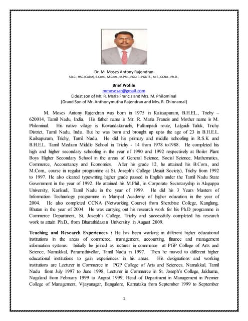 CV of Shahid Bashir | PDF