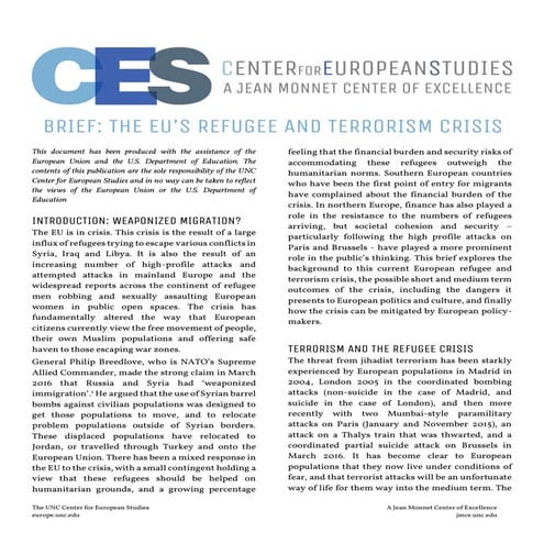 Brief the e_us_refugee_crisis_2016 | PDF