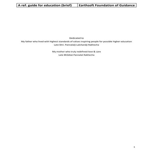 Brief version a reference guide on education-v1 0 | PDF