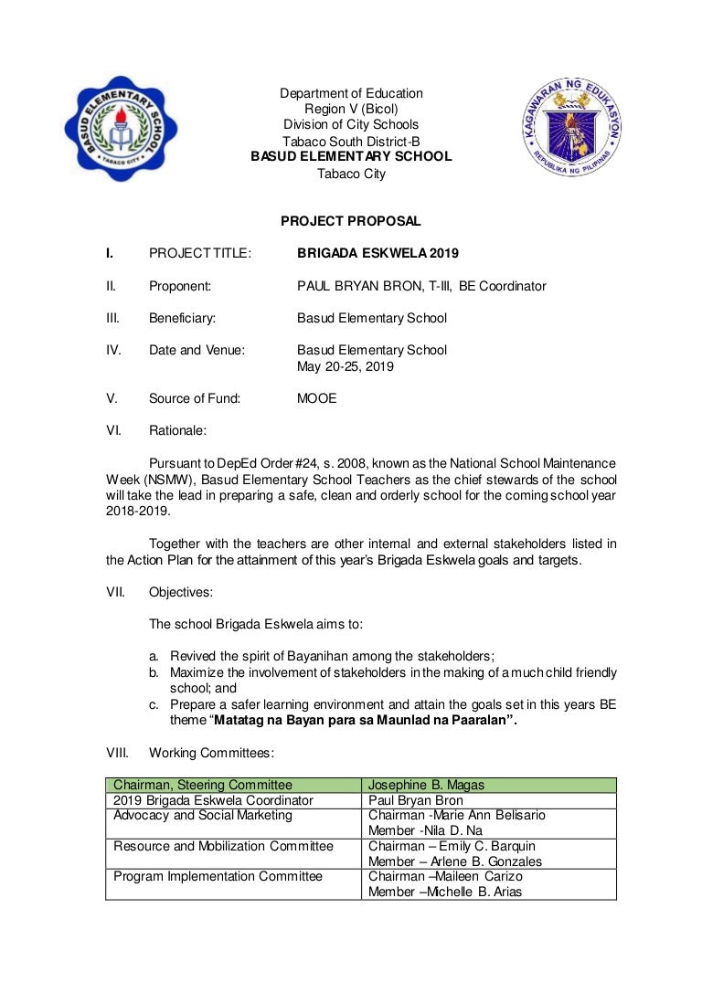 brigada-eskwela-proposal