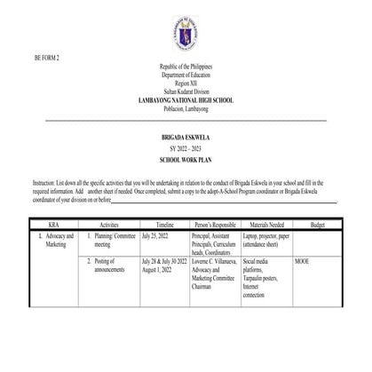 Brigada eskwela 2024 sample template NARRATIVE REPORT.docx
