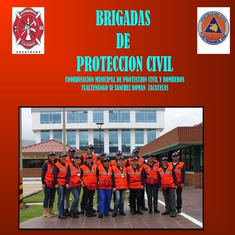 Brigadas de Proteccion Civil Base Municipal modificable. | PPT
