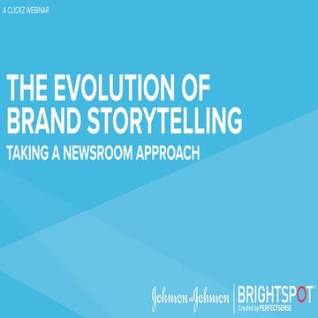 The Evolution of Brand Storytelling | PPT