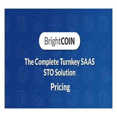 BrightCOIN pricing: zero upfront fee and other packages explained | PPT