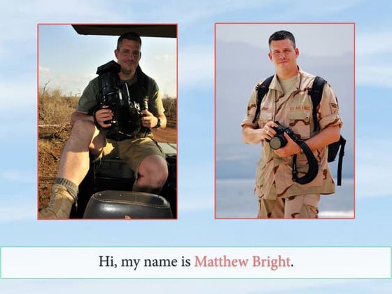 Matthew Bright presentations