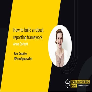 BrightonSEO Sept 2021 From measurement plans to monthly reports: how to ...