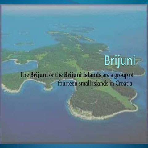 National Park Brijuni | PPTX
