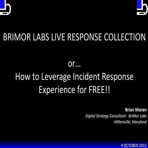 BriMor Labs Live Response Collection | PDF