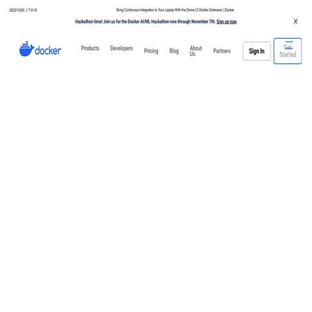 Bring Continuous Integration to Your Laptop With the Drone CI Docker ...