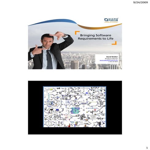 Bringing Software Requirements to Life by David Walker (Micro Focus) - Sep 2009 | PDF | Computer ...
