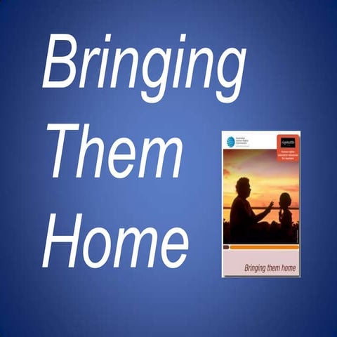 Bringing them home intro | PPT