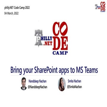 aMS Pune - Building apps for Teams meetings | PPT