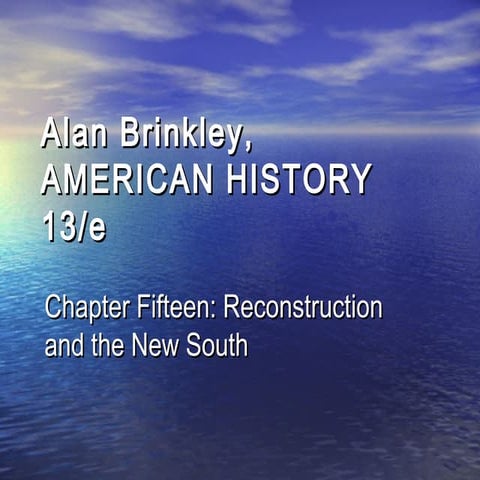 Brinkley13 ppt ch15 | PPT