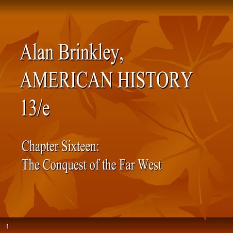 Brinkley13 ppt ch11 | PPT