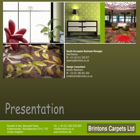 Brintons Presentation....About Us | PDF
