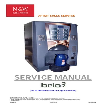 Brio 3 service manual | PDF