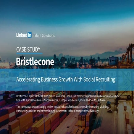 How Bristlecone Saved $740,000 with Social Recruiting | PPT