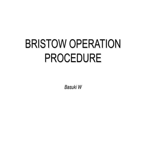 Bristow.ppt