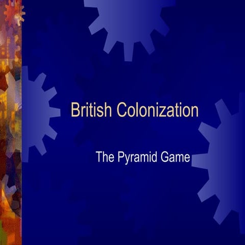 British Colonization Pyramid Game | PPT