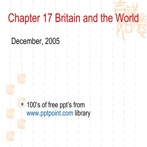 Britain and The World | PPT