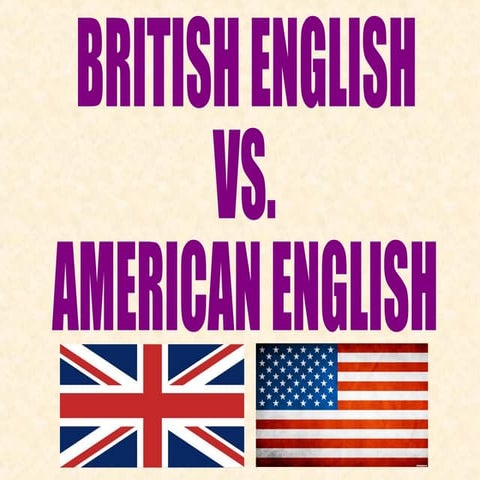 british-english VS american-english..ppt