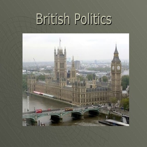British Politics (2) | PPT